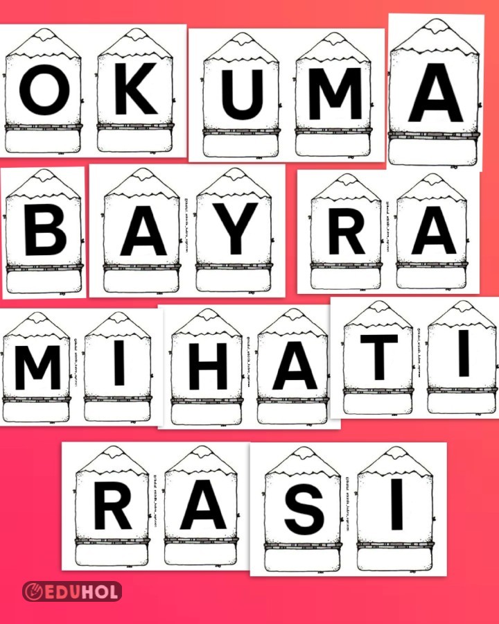 Okuma Bayramı Hatıra Yazısı | Eduhol - Ders Videoları İzle Online Test ...