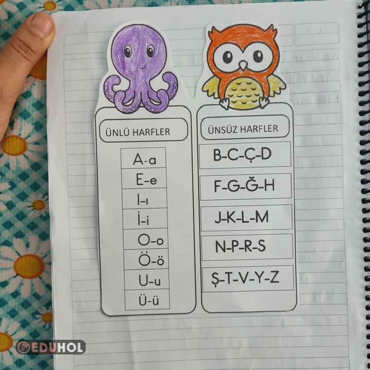 Ünlü Ünsüz Harfler İnteraktif ... | Eduhol - Ders Videoları İzle Online ...