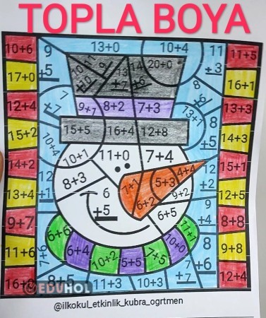 Topla Boya Kardan Adam · Eduhol - Etkinlik İndir Oyun Oyna Test Çöz ...