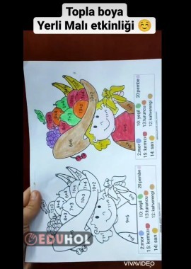 Topla Boya Yerli Malı Temalı · Eduhol - Etkinlik İndir Oyun Oyna Test ...