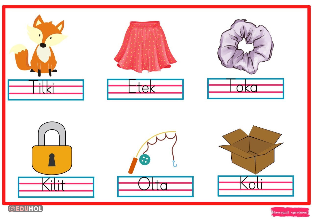 T Sesi Görsel Dikte | Eduhol - Ders Videoları İzle Online Test Çöz ...