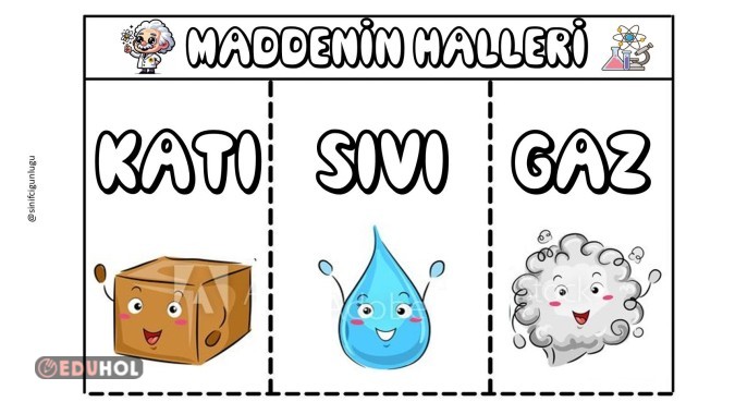 Maddenin Halleri Defter Çalışm... · Eduhol - Etkinlik İndir Oyun Oyna ...