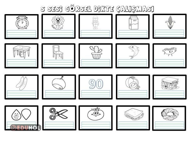 S Sesi Görsel Dikte Çalışması... · Eduhol - Etkinlik İndir Oyun Oyna ...