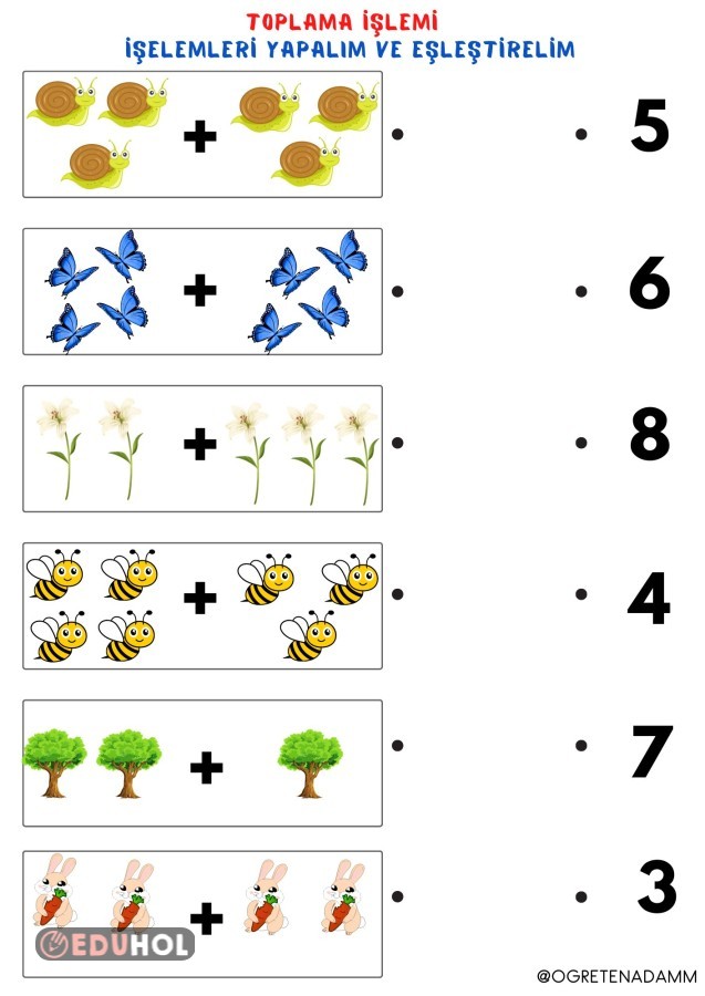 Toplama İşlemi | Eduhol - Ders Videoları İzle Online Test Çöz Etkinlik ...