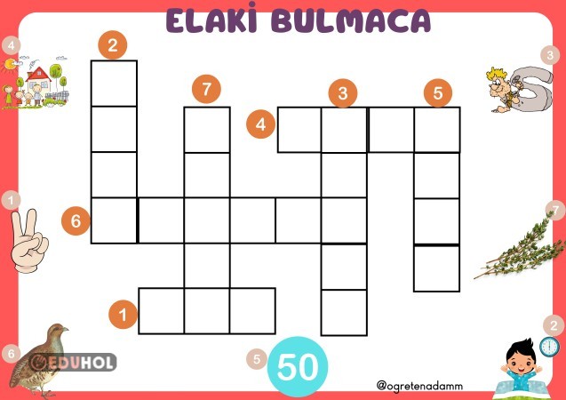 Elaki Bılmaca · Eduhol - Etkinlik İndir Oyun Oyna Test Çöz Video İzle