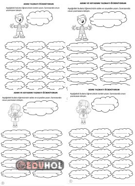 Ad-Soyad Yazma Etkinliği · Eduhol - Etkinlik İndir Oyun Oyna Test Çöz ...