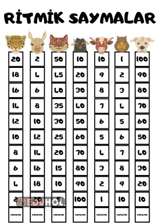 Ritmik Sayma · Eduhol - Etkinlik İndir Oyun Oyna Test Çöz Video İzle
