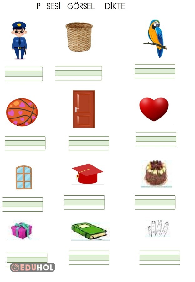 P Sesi Görsel Diktemiz Hazır | Eduhol - Ders Videoları İzle Online Test ...
