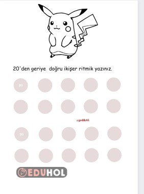 20'Den Geriye İkişer Ritm... · Eduhol - Etkinlik İndir Oyun Oyna Test ...