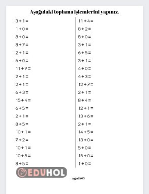Toplam · Eduhol - Etkinlik İndir Oyun Oyna Test Çöz Video İzle