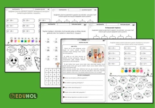Ayrı Ayrı 6 Sayfa Tatil Çalışm... · Eduhol - Etkinlik İndir Oyun Oyna ...
