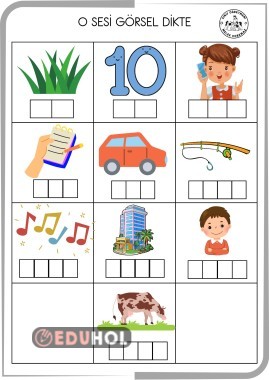 O Sesi Görsel Dikte · Eduhol - Etkinlik İndir Oyun Oyna Test Çöz Video İzle