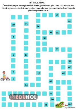 100 E Kadar 1 Er Ritmik Sayma ... · Eduhol - Etkinlik İndir Oyun Oyna ...