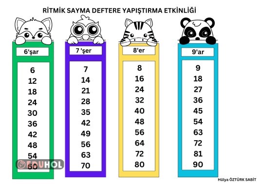 Ritmik Sayma Deftere Yapıştırm... · Eduhol - Etkinlik İndir Oyun Oyna ...