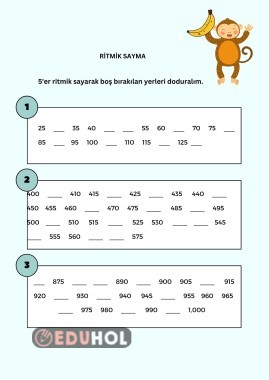 Ritmik Sayma · Eduhol - Etkinlik İndir Oyun Oyna Test Çöz Video İzle