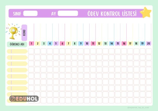 Ödev Kontrol Listesi · Eduhol - Etkinlik İndir Oyun Oyna Test Çöz Video ... Ödev Kontrol Listesi · Eduhol - Etkinlik İndir Oyun Oyna Test Çöz Video ...